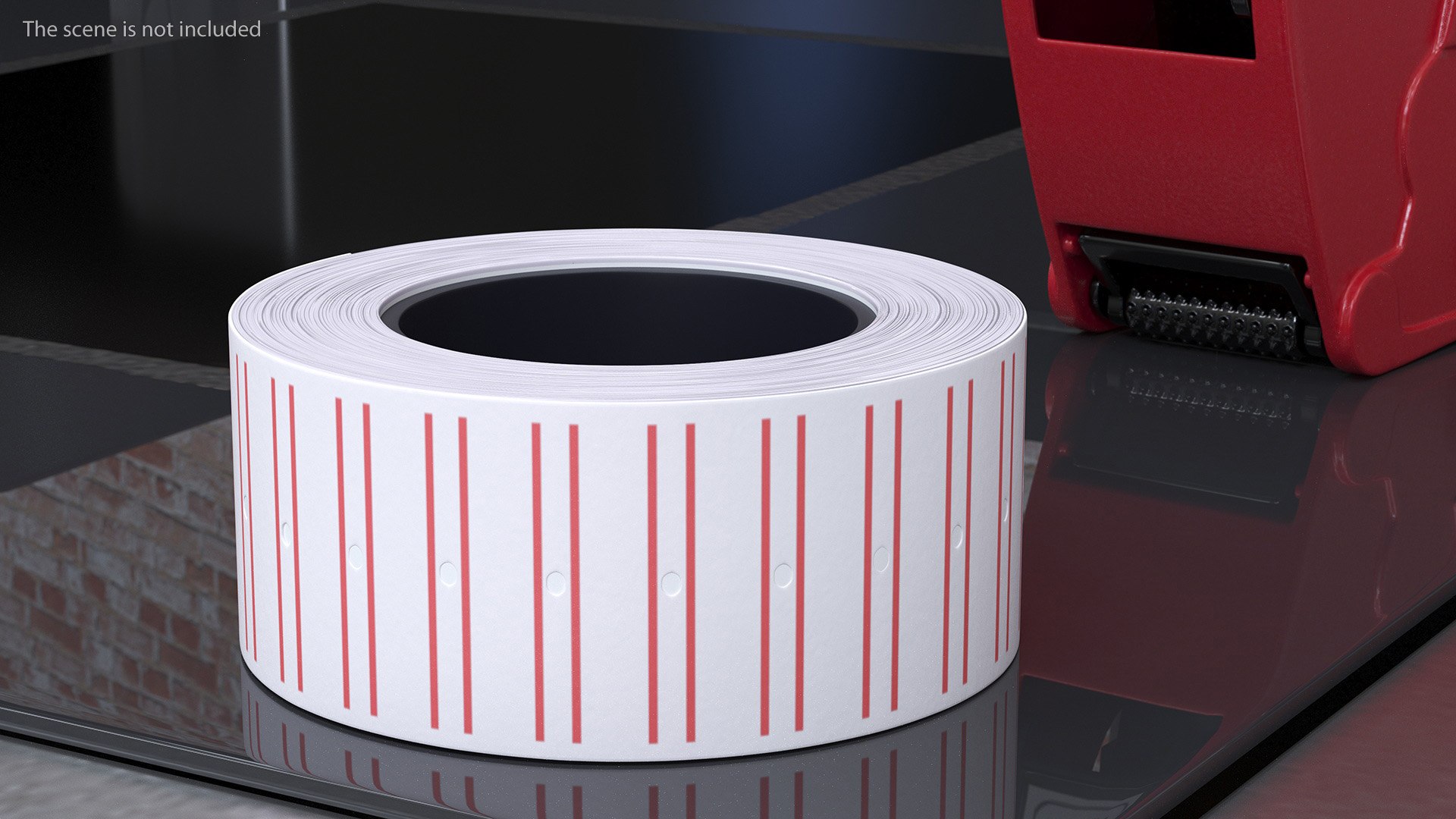 Label Price Tag Roll 3D - TurboSquid 2104777