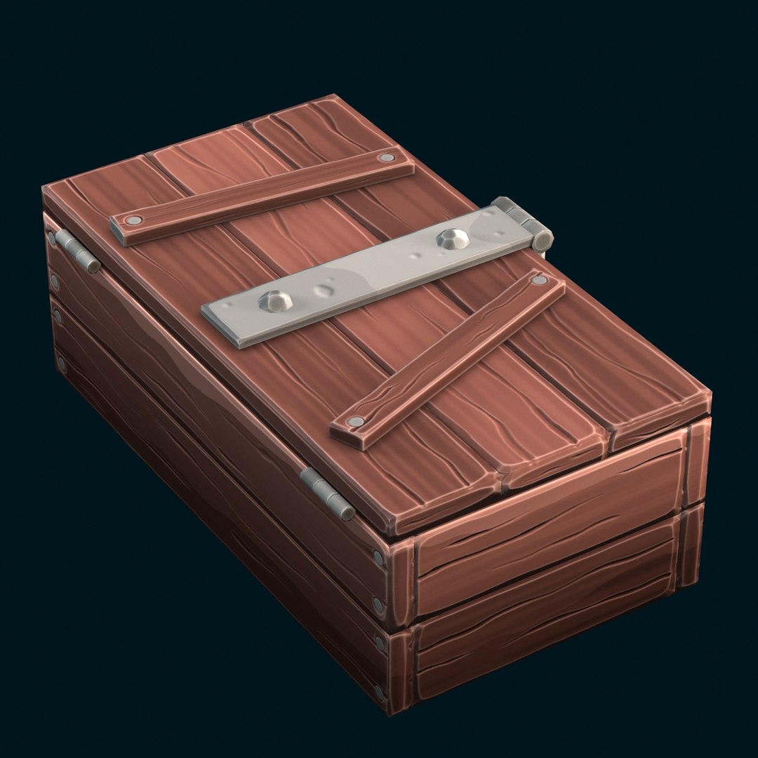3D Stylized Box - TurboSquid 1621056