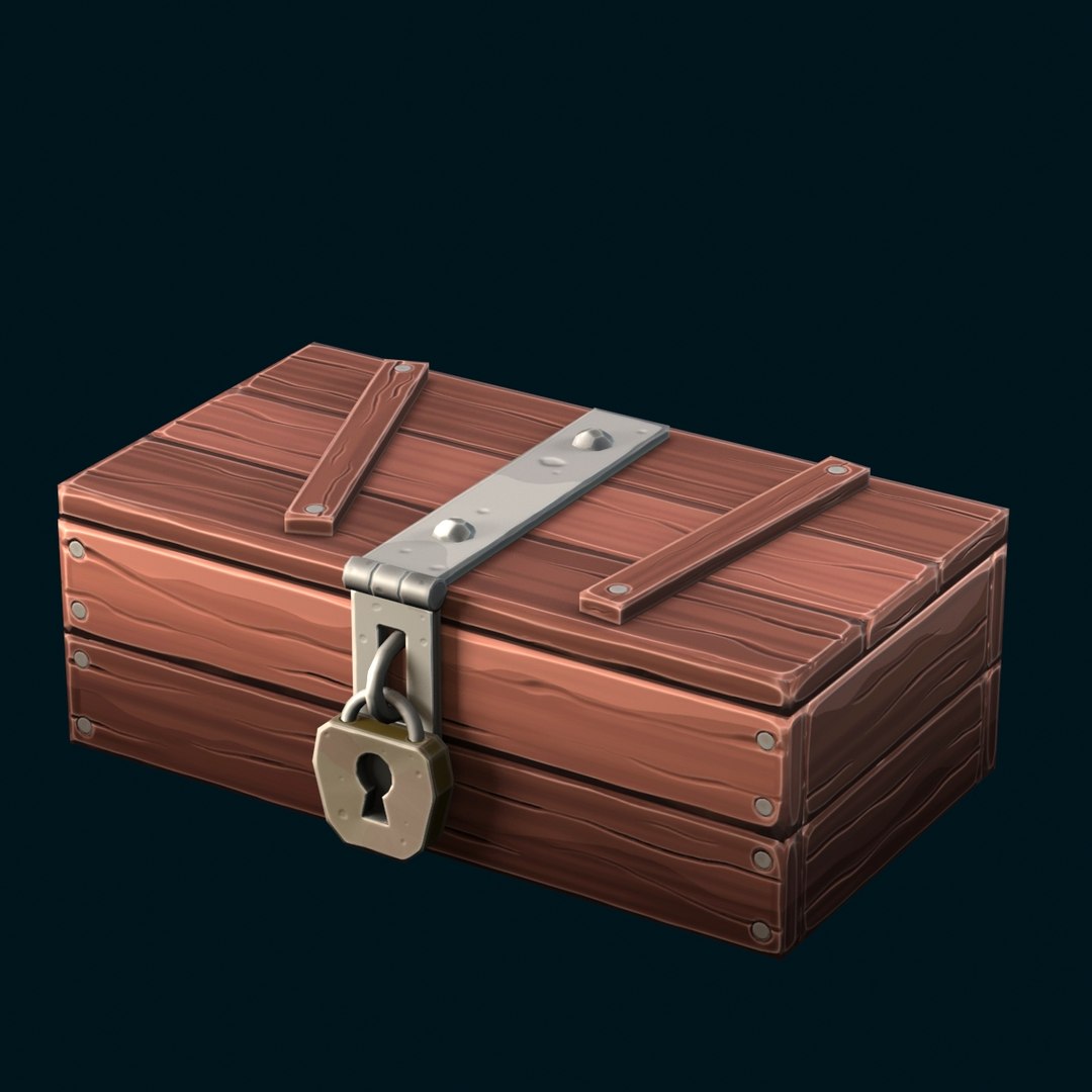 3D Stylized Box - TurboSquid 1621056