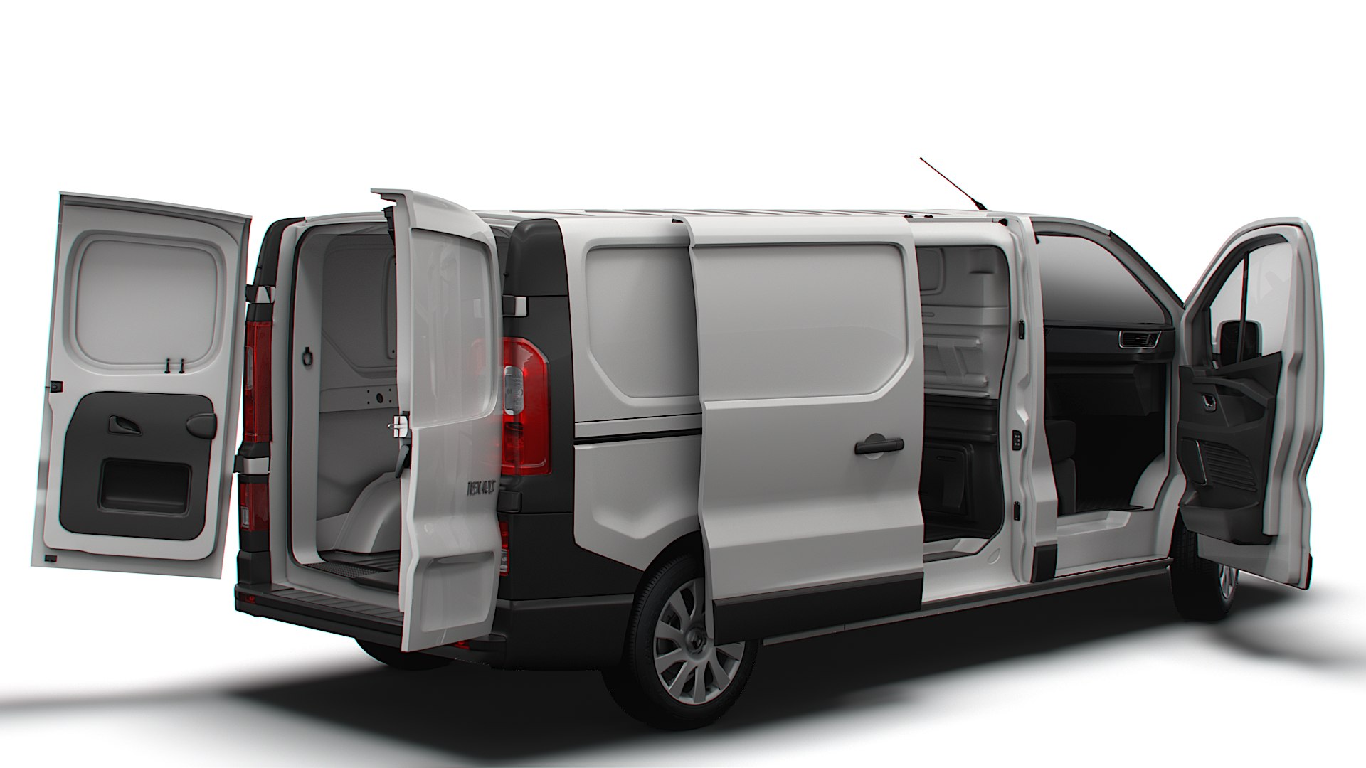 3D Renault Trafic L2H1 HQInterior 2023 - TurboSquid 2115950