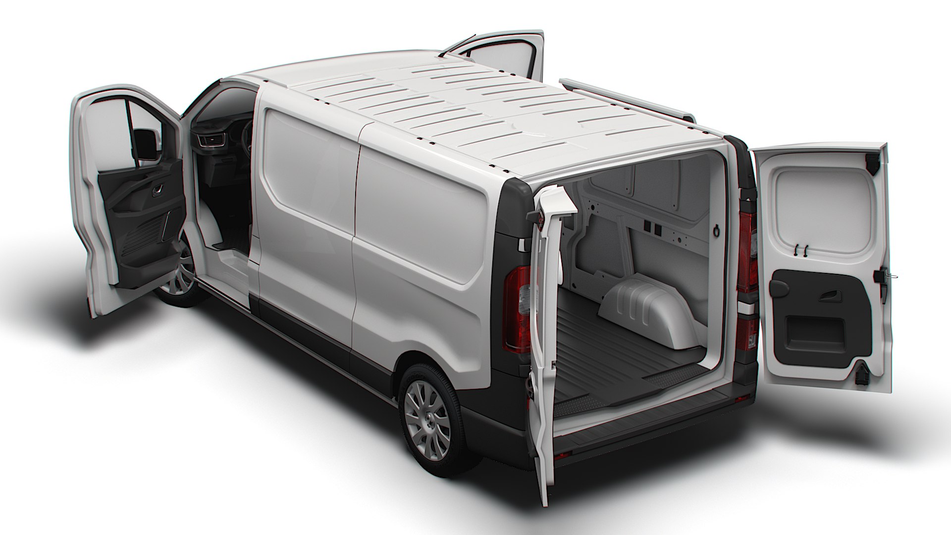 3D Renault Trafic L2H1 HQInterior 2023 - TurboSquid 2115950