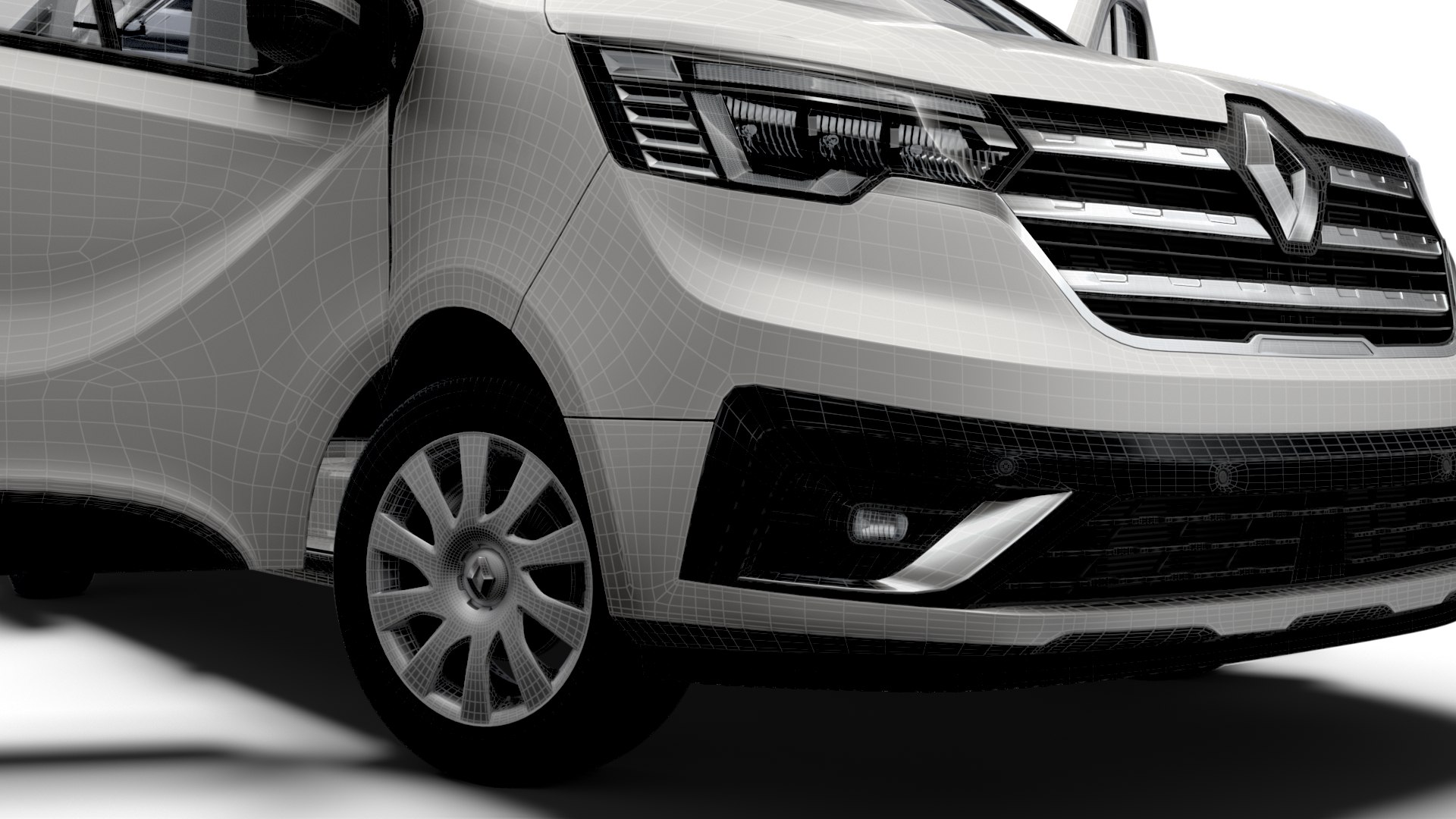 3D Renault Trafic L2H1 HQInterior 2023 - TurboSquid 2115950