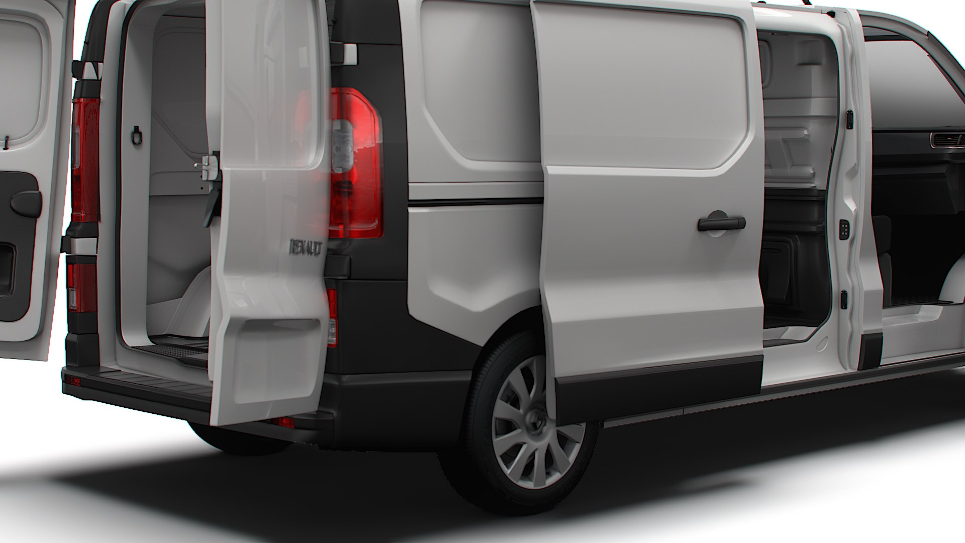 3D Renault Trafic L2H1 HQInterior 2023 - TurboSquid 2115950