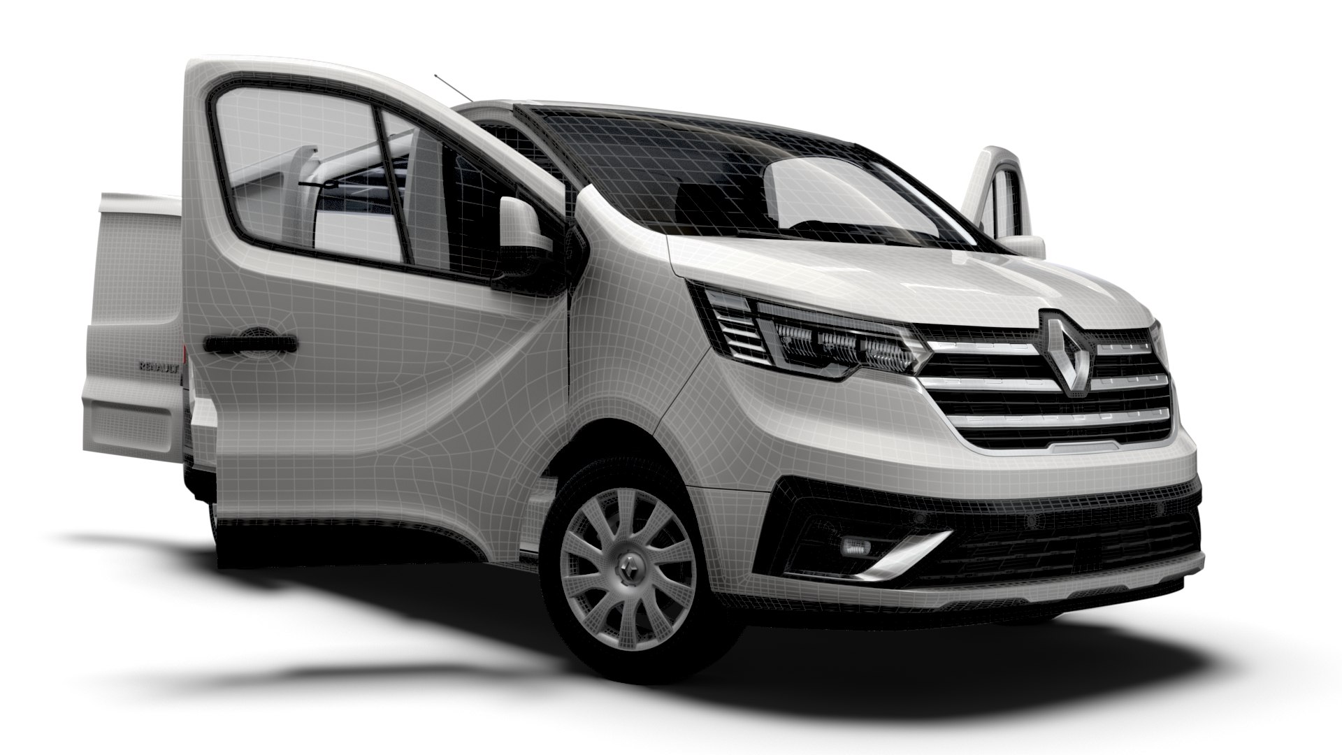 3D Renault Trafic L2H1 HQInterior 2023 - TurboSquid 2115950