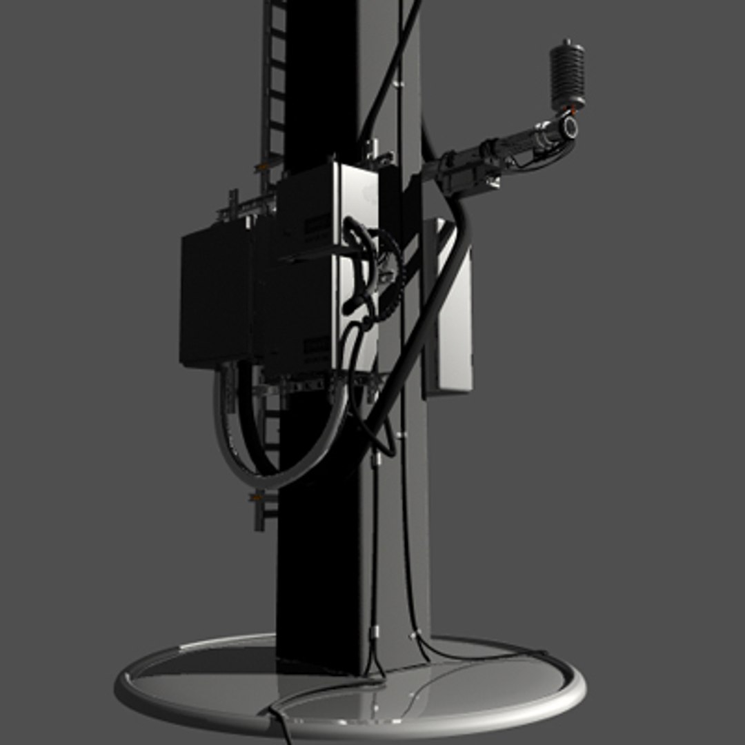 3d Weather Communications Tower