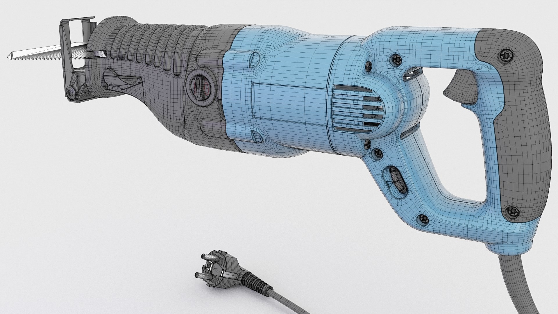 3D Saw Reciprocating Recip - TurboSquid 1527536