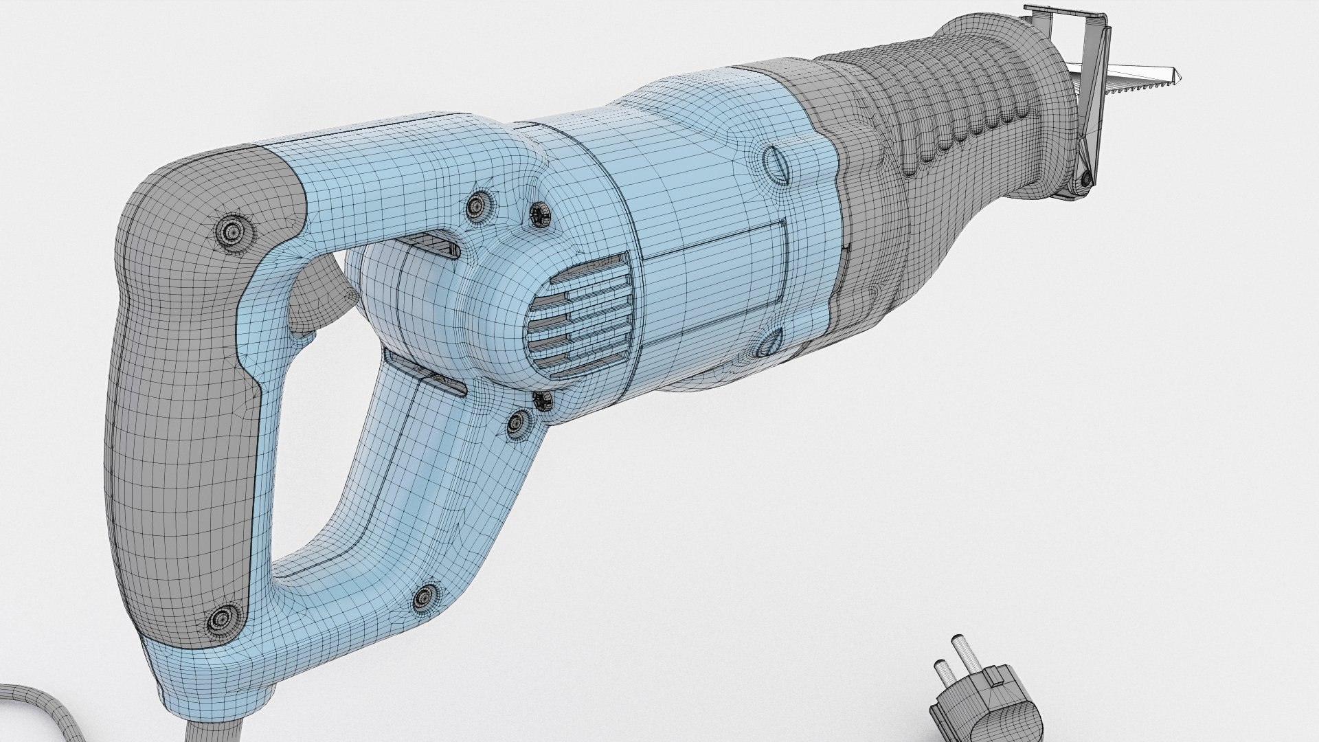 3D Saw Reciprocating Recip - TurboSquid 1527536