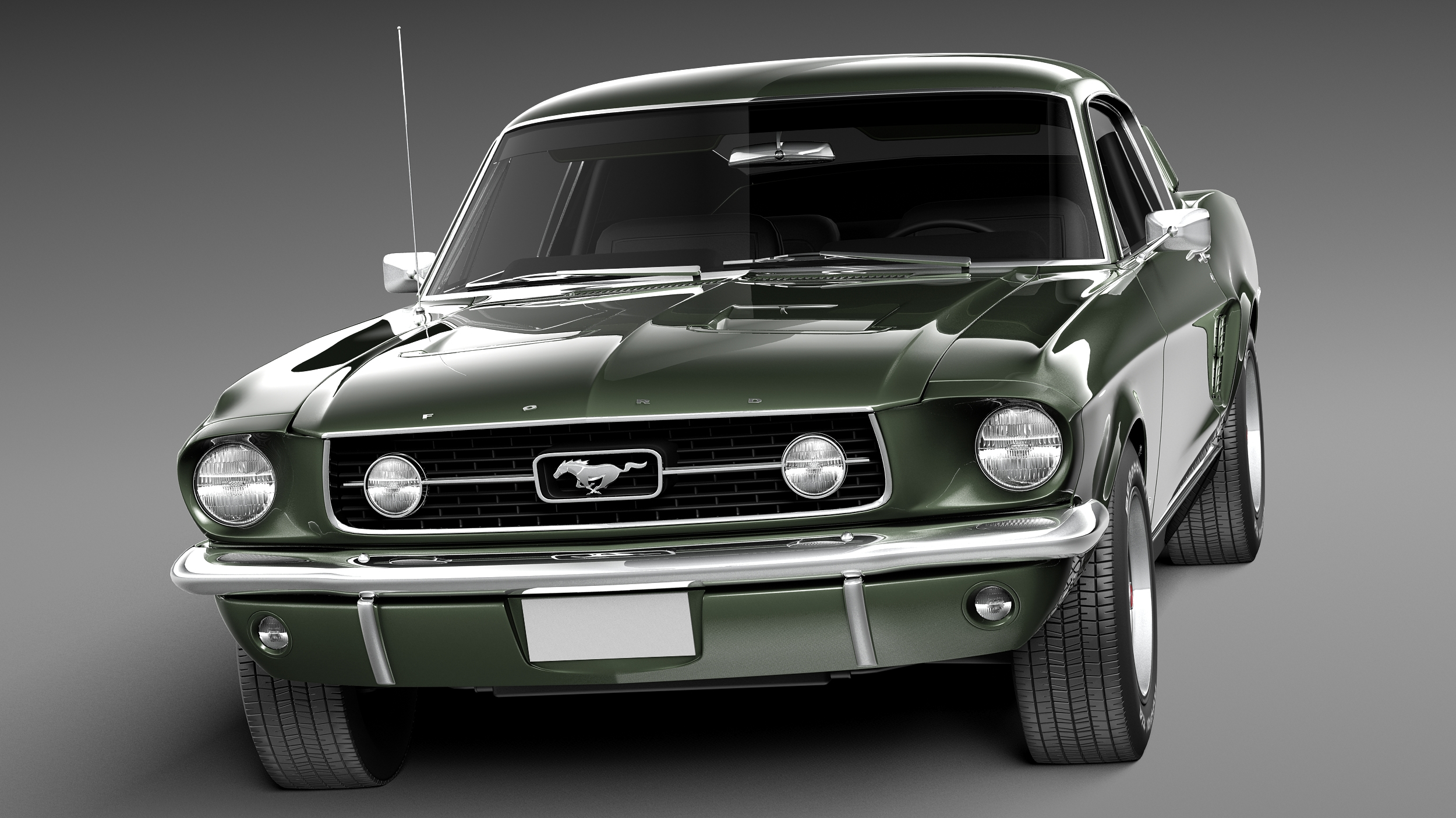 Ford Mustang Fastback 1967 Modelo 3D - TurboSquid 885602
