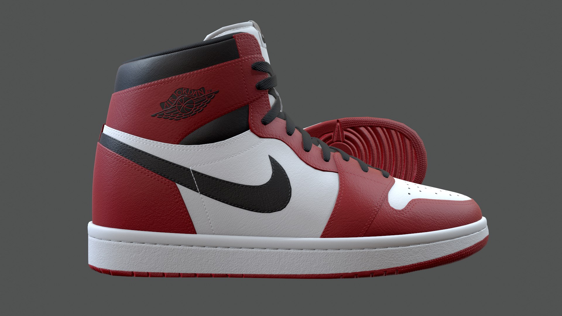 Air Jordan1-retro Sneakers-PBR Model 3D Model - TurboSquid 2059704