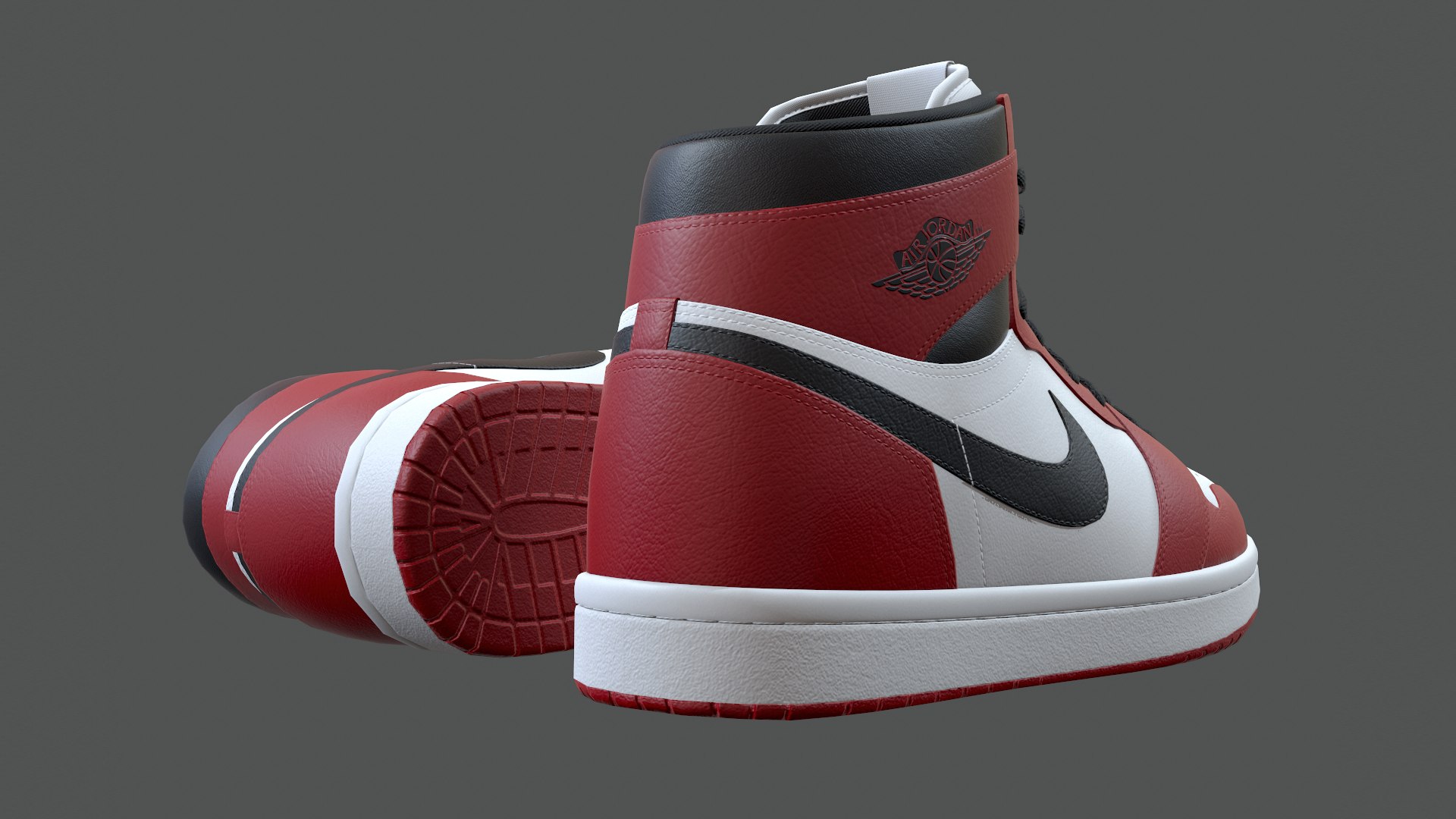 Air Jordan1-retro Sneakers-PBR Model 3D Model - TurboSquid 2059704