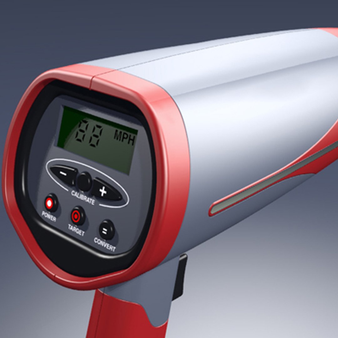 3d Model Radar Speed Measuring