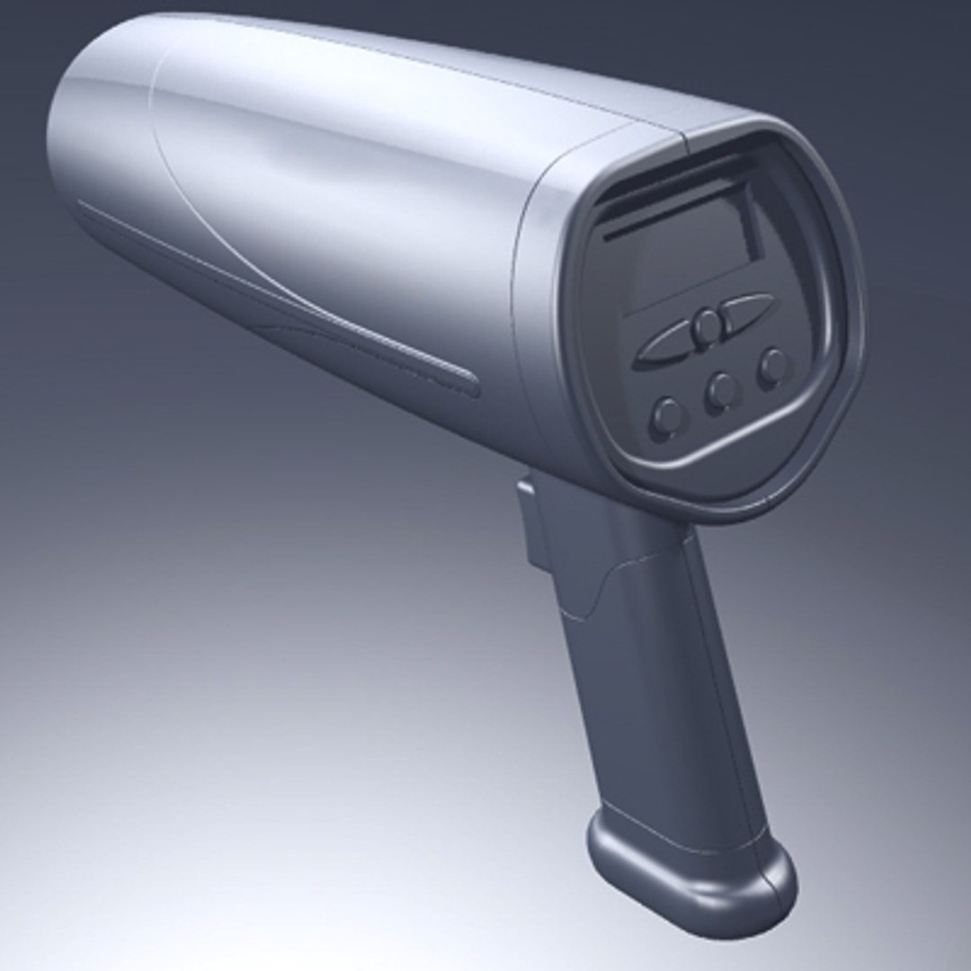 3d Model Radar Speed Measuring