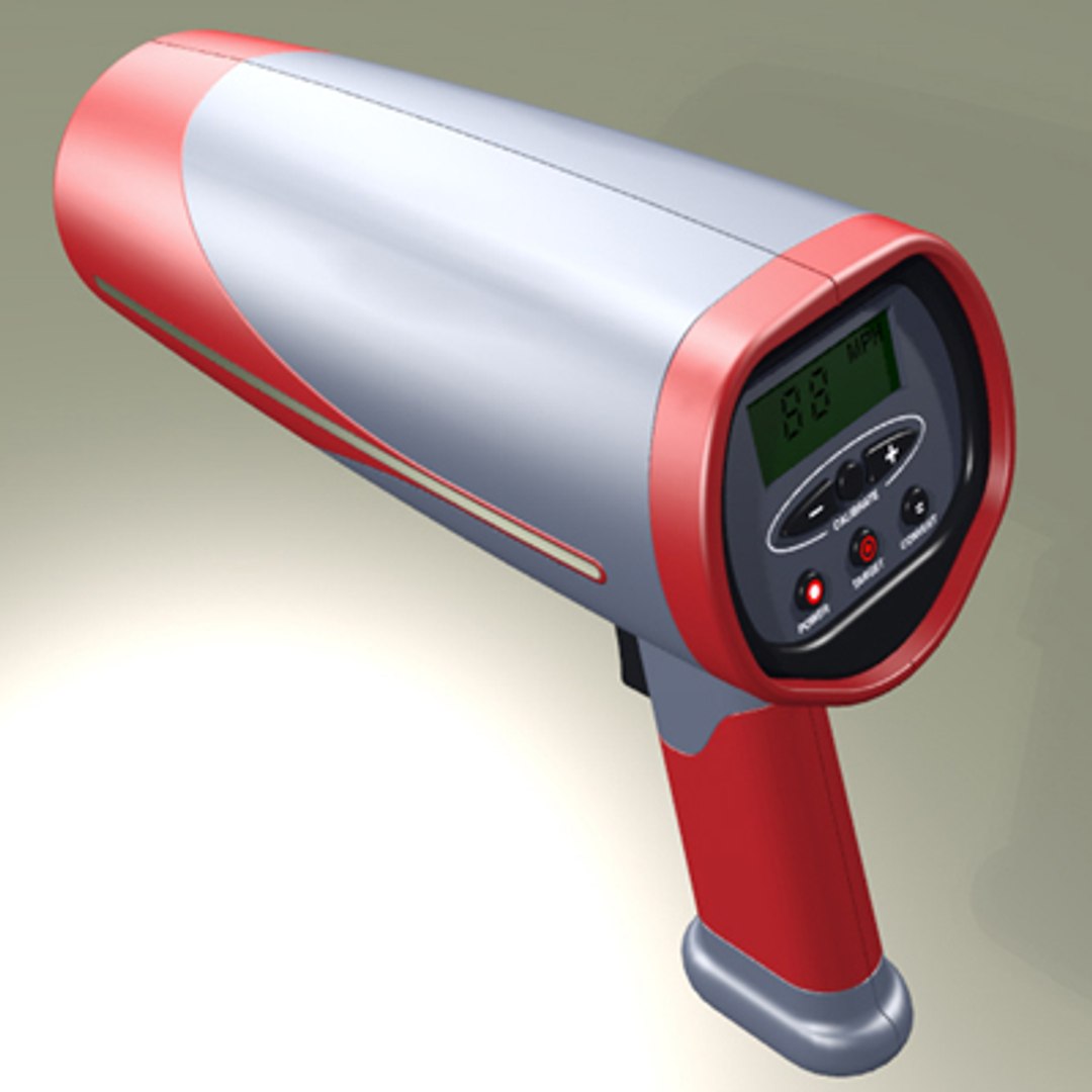 3d Model Radar Speed Measuring