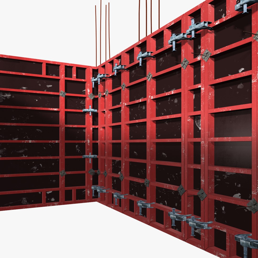 Wall Framework Panels 3d Model