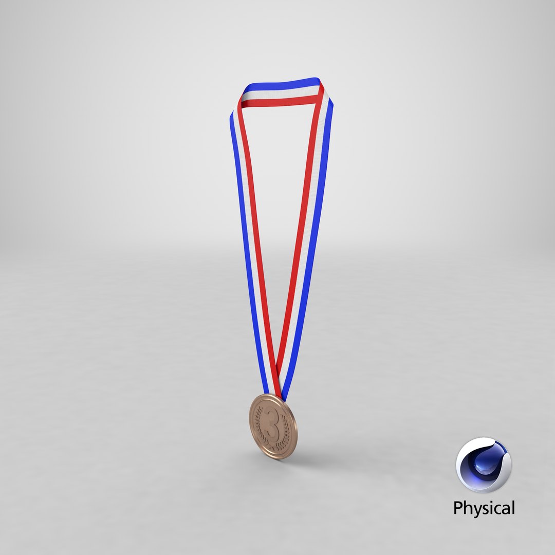 Bronze Medal 3rd Place 3D - TurboSquid 2106113