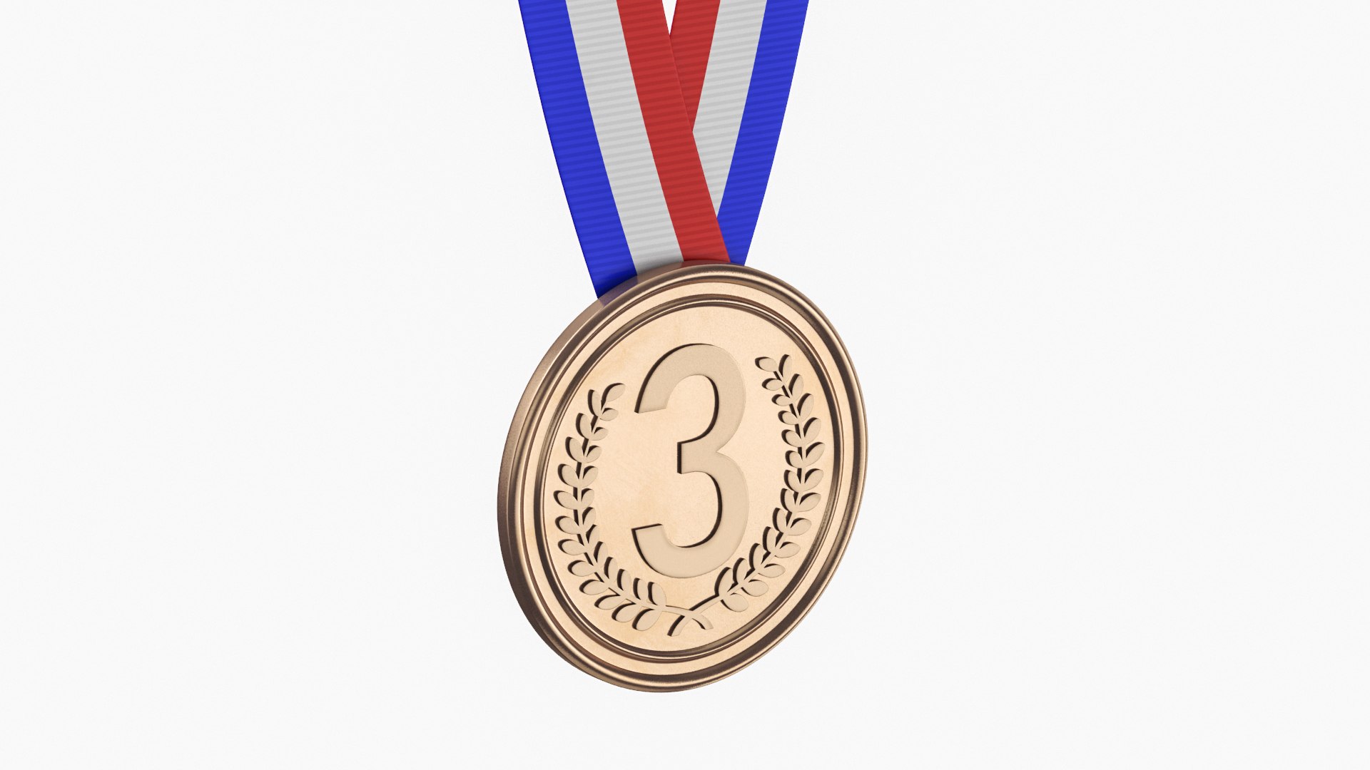 Bronze Medal 3rd Place 3D - TurboSquid 2106113