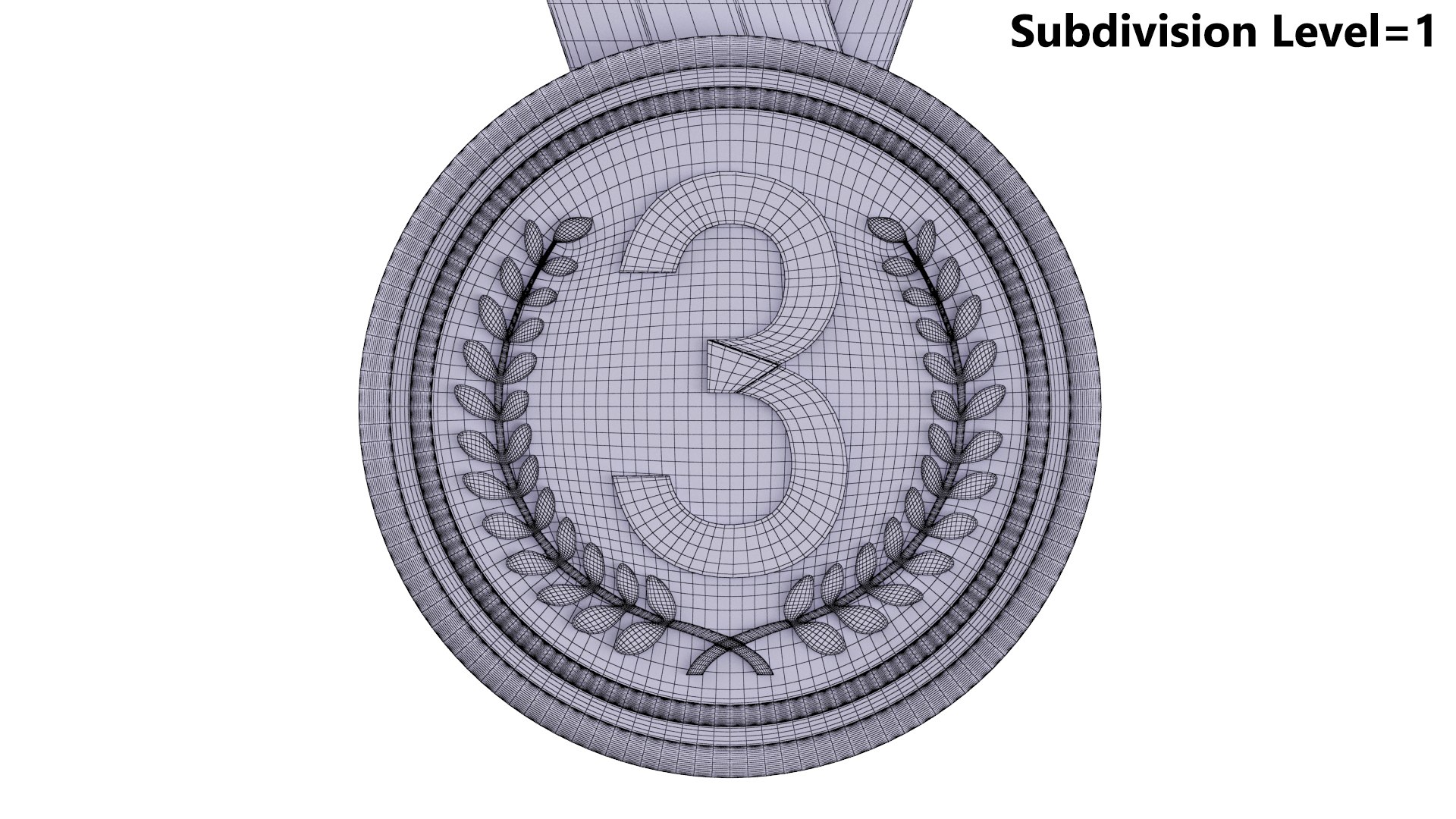 Bronze Medal 3rd Place 3D - TurboSquid 2106113