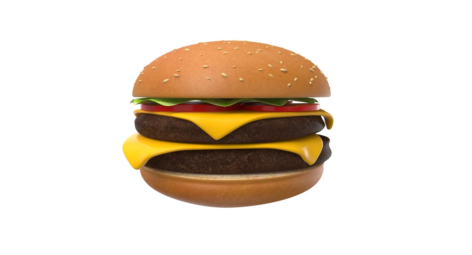 3D Burger Meal Chips - TurboSquid 1361693