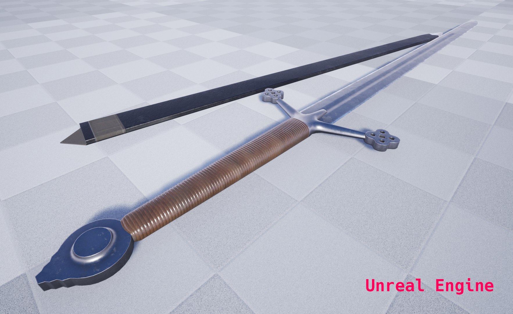 Historically Claymore 3D - TurboSquid 1423935