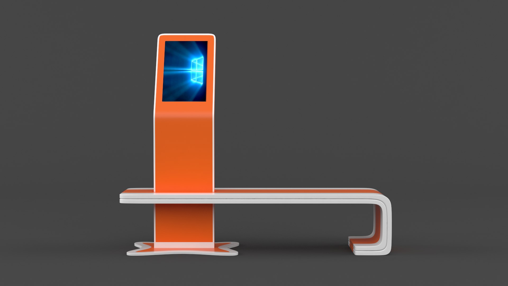 Electronic Kiosk 3D - TurboSquid 1948247