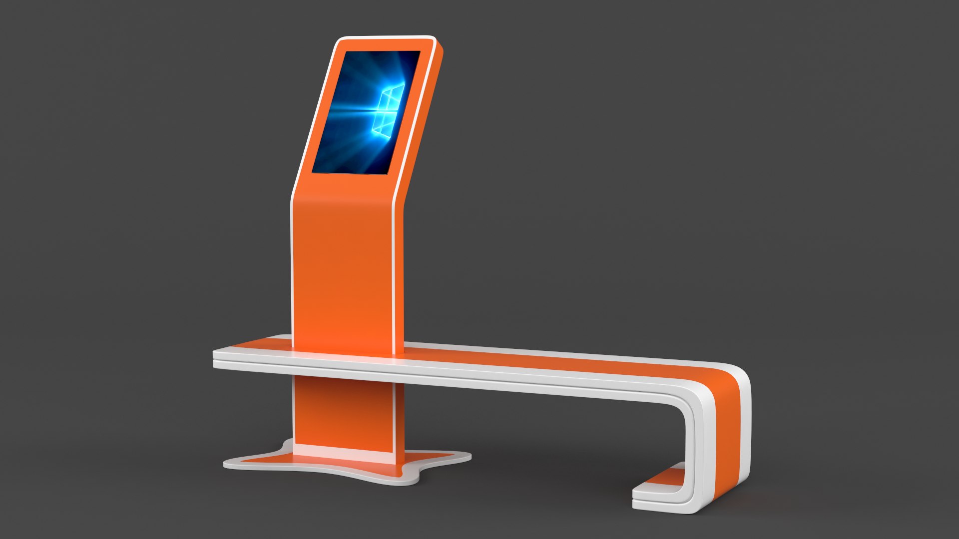 Electronic Kiosk 3D - TurboSquid 1948247