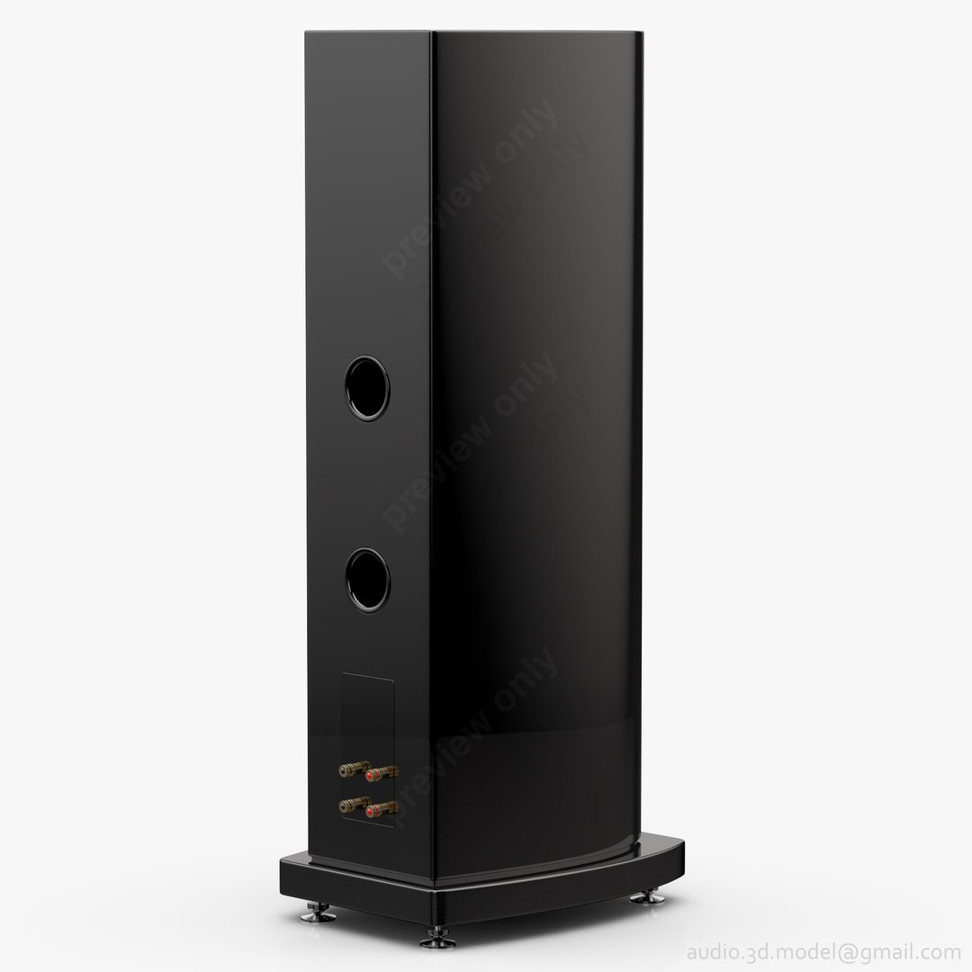 Floorstanding Technics Sb R1 3d Model