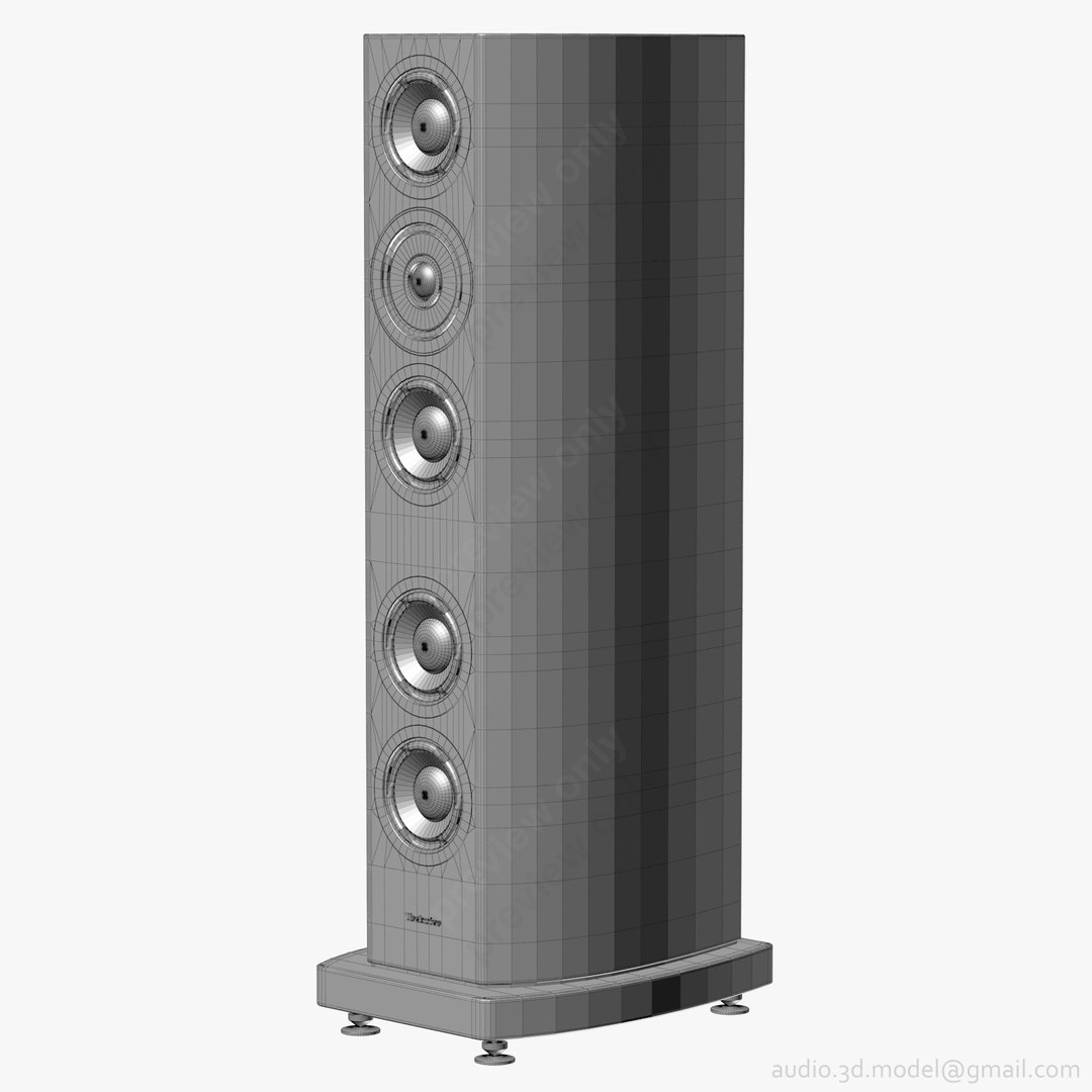Floorstanding Technics Sb R1 3d Model