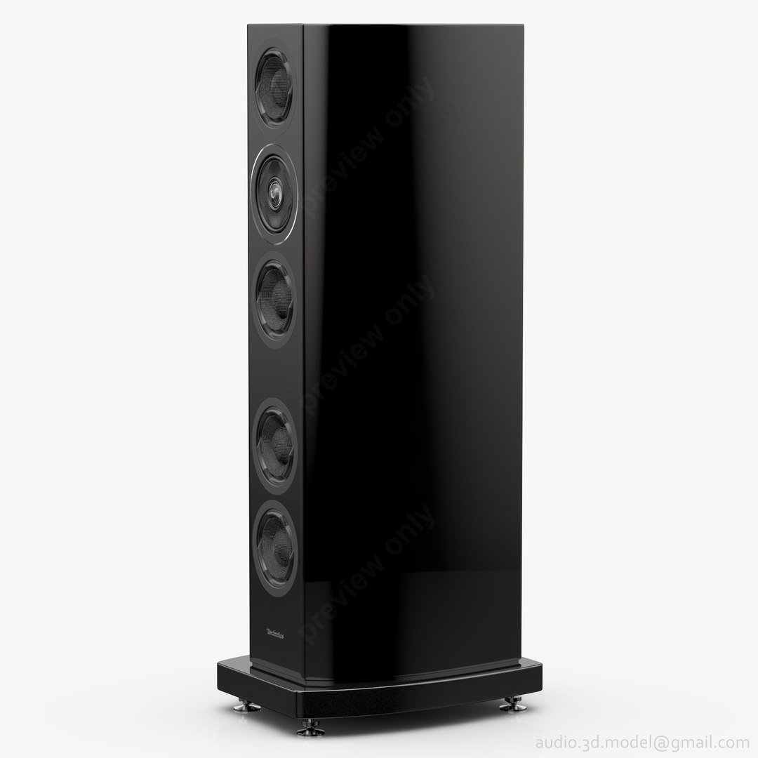 Floorstanding Technics Sb R1 3d Model