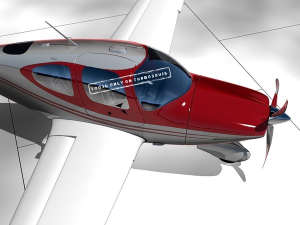 3d model sr22 cirrus