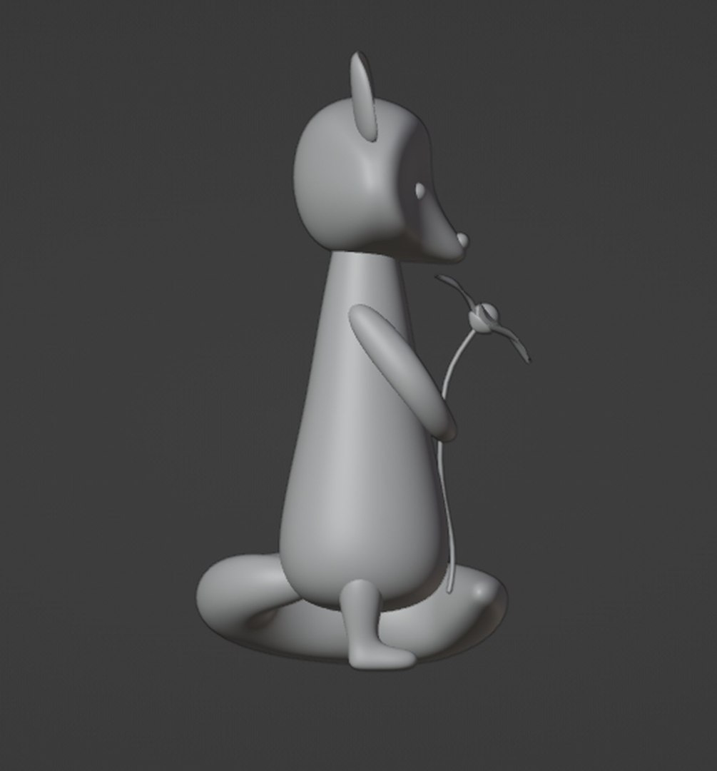 Fox Character Mesh 3D Model - TurboSquid 1998256