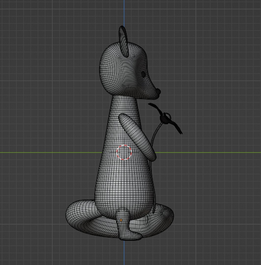 Fox Character Mesh 3D Model - TurboSquid 1998256