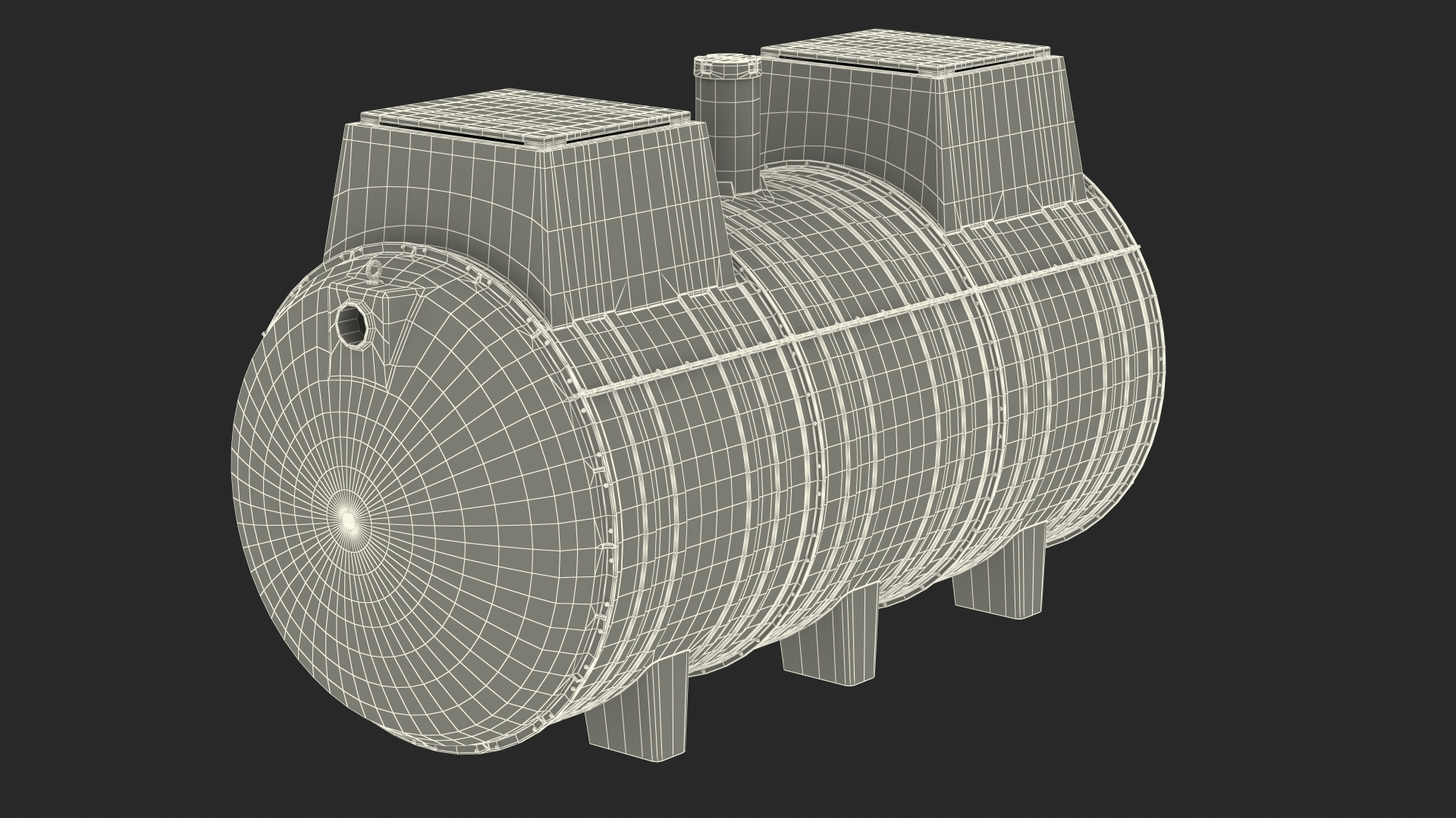 Sewage Treatment Plant 3D Model - TurboSquid 1771827