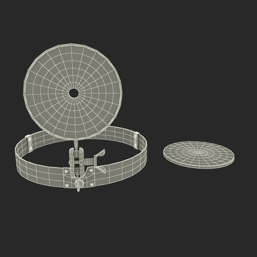 3d Model Head Mirror 2