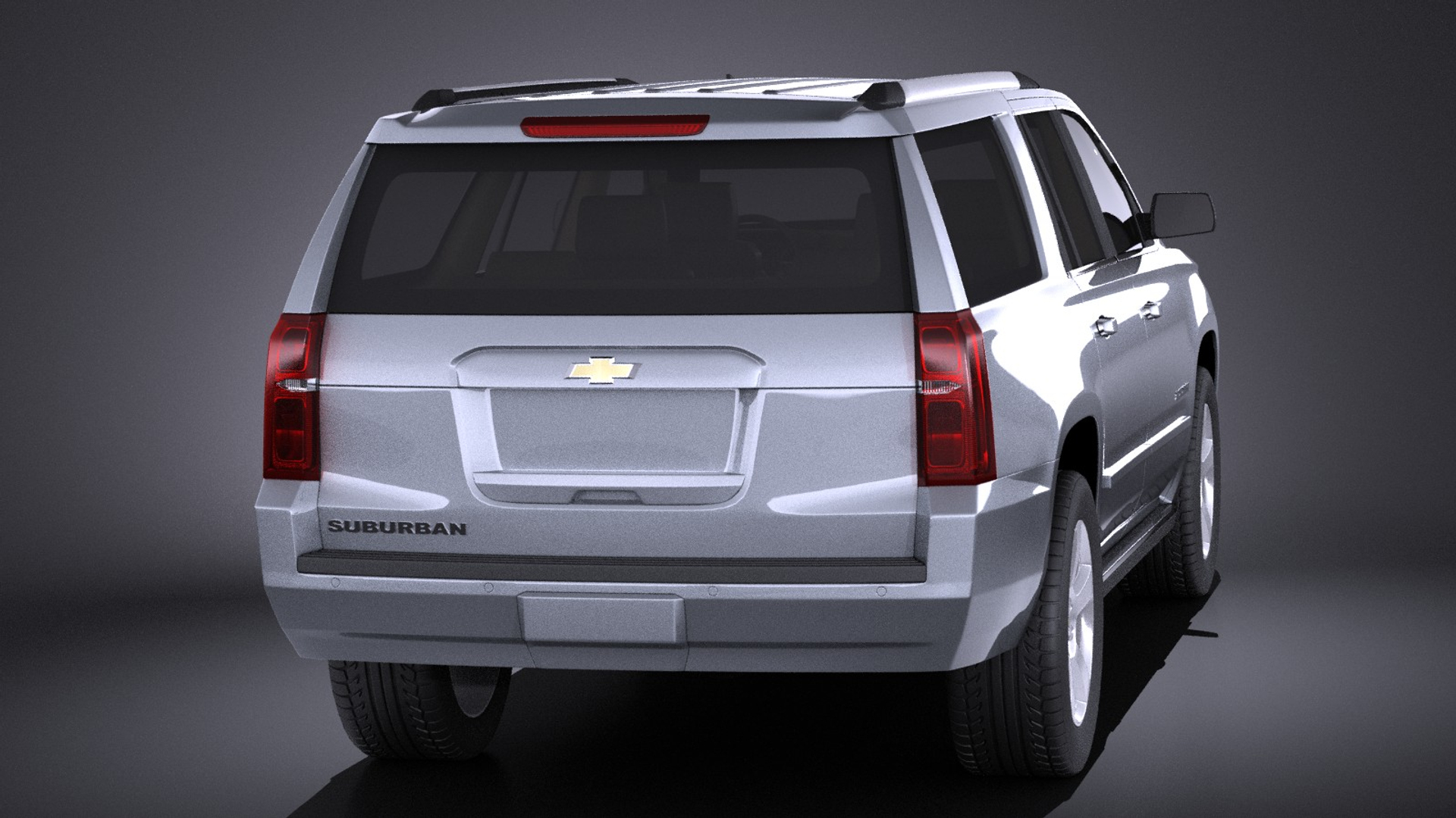 3d model 2015 chevrolet suburban