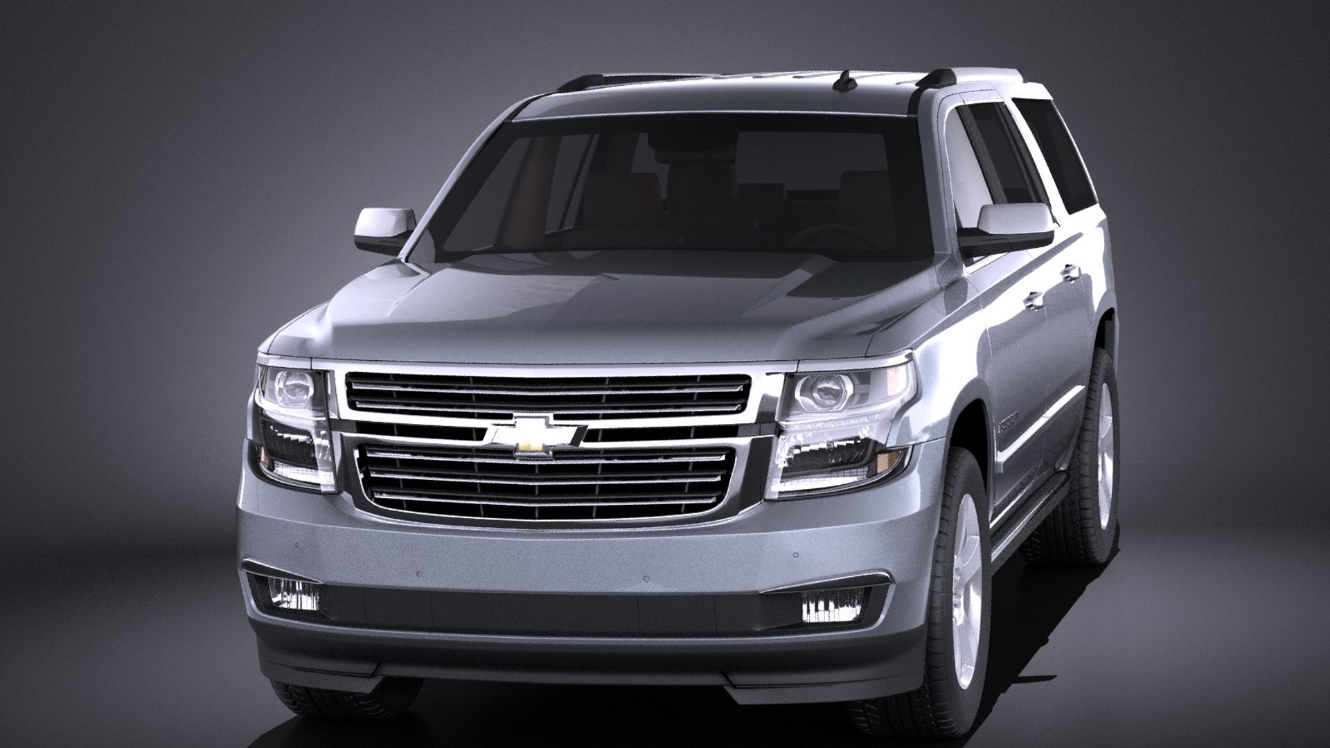 3d Model 2015 Chevrolet Suburban