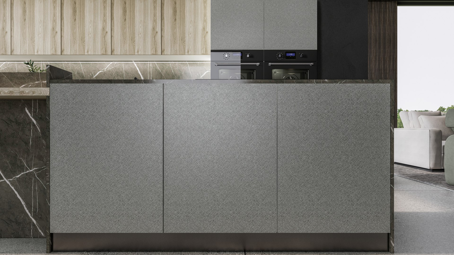 3D Living Room interior Full scene model - TurboSquid 2133569