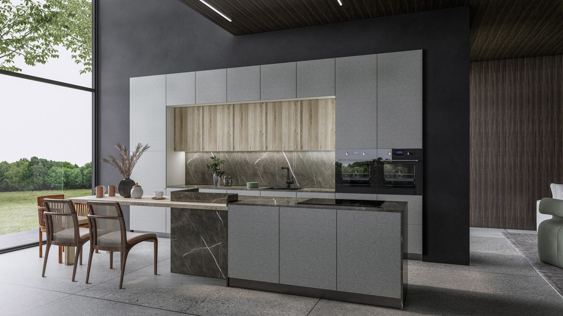 3D Living Room interior Full scene model - TurboSquid 2133569