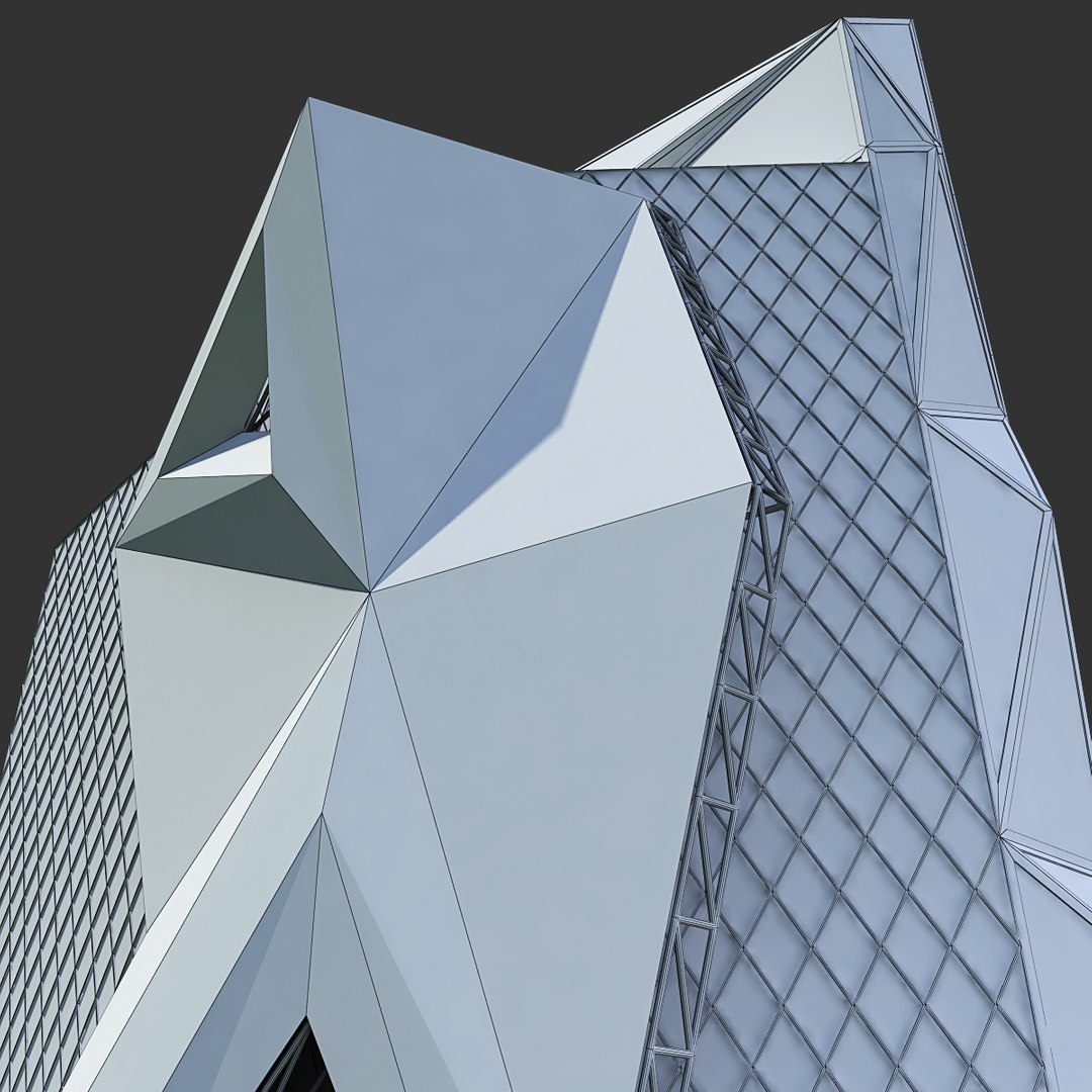 Skyscraper Business Center 3d Fbx