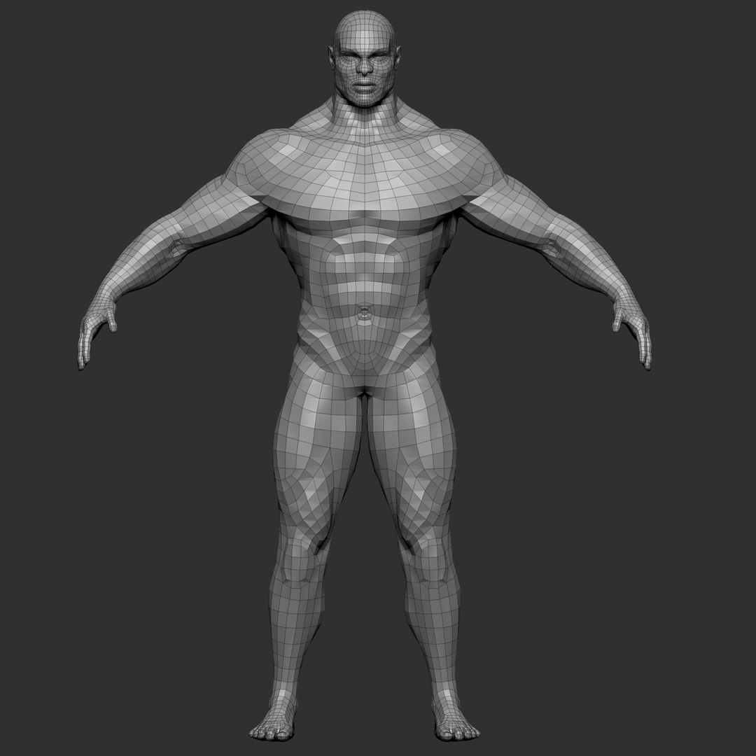 Human Man 3D Model - TurboSquid 1256136
