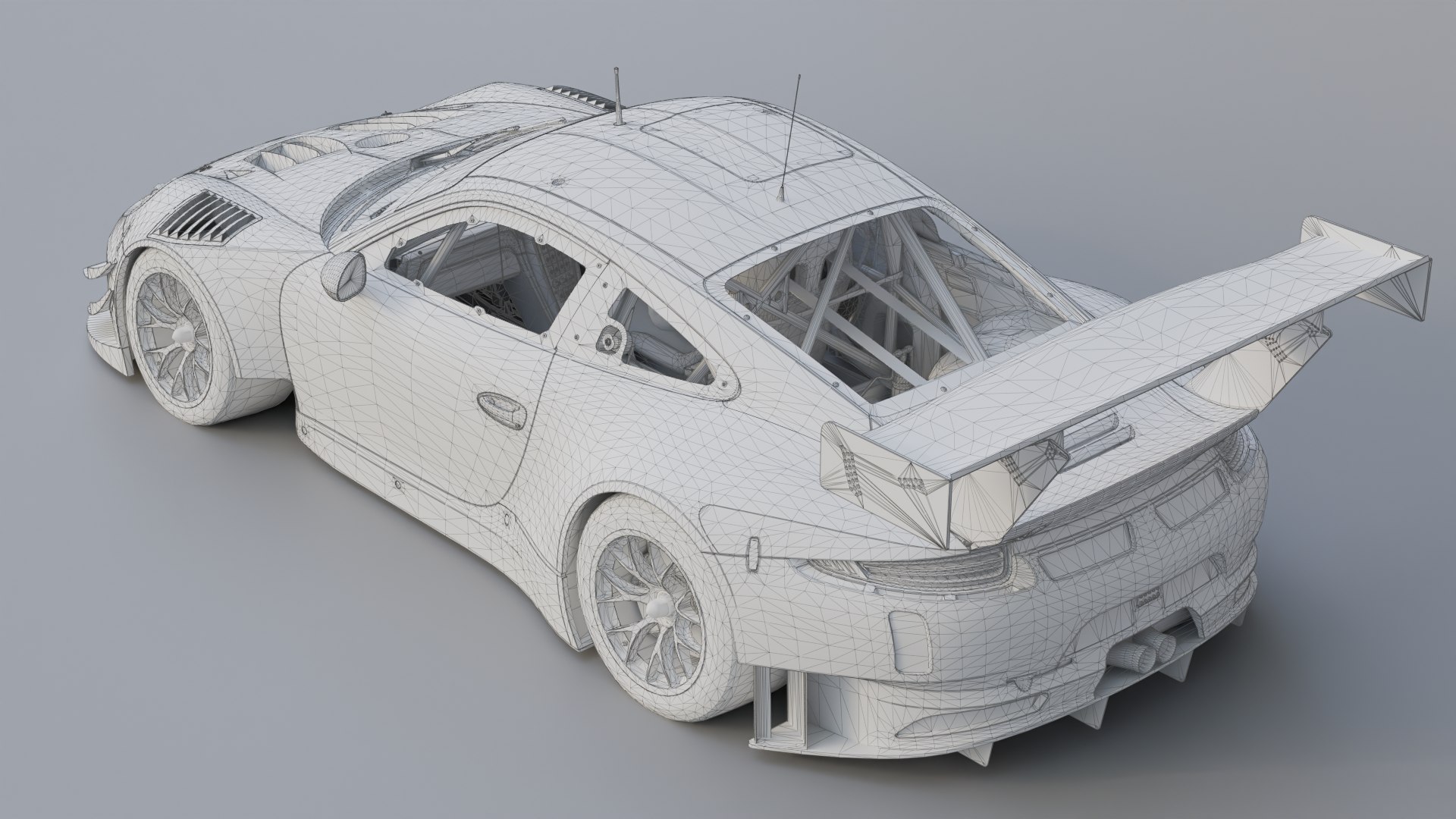 3D Porsche 991 GT3 R - High-Quality 3D Model Model - TurboSquid 2321121