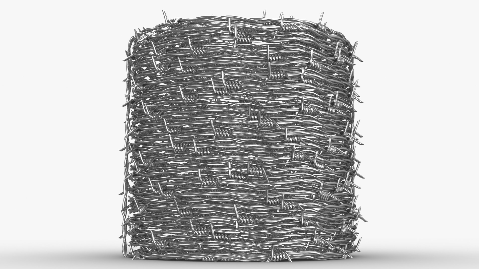 3D Realistic Barbed Wire Model - TurboSquid 1484256