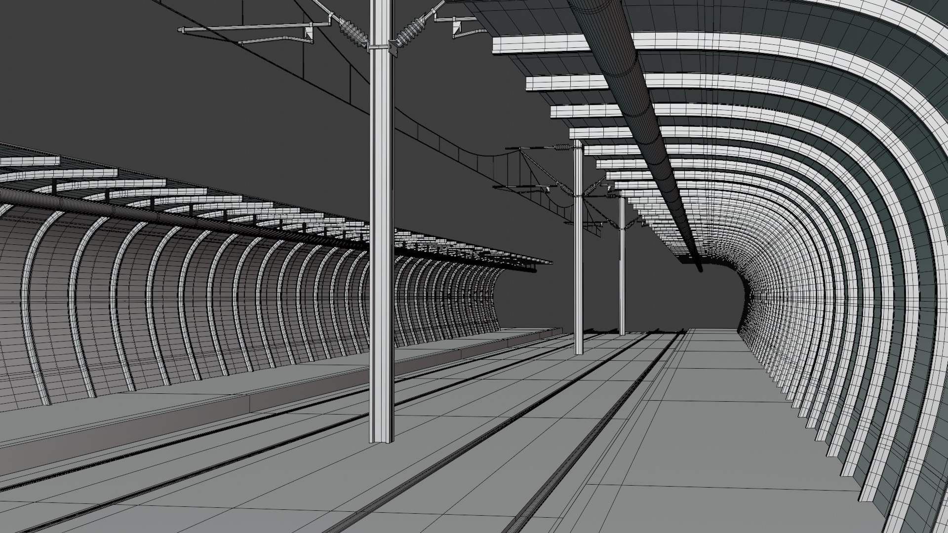 3D Tram Stop Model - TurboSquid 2136489