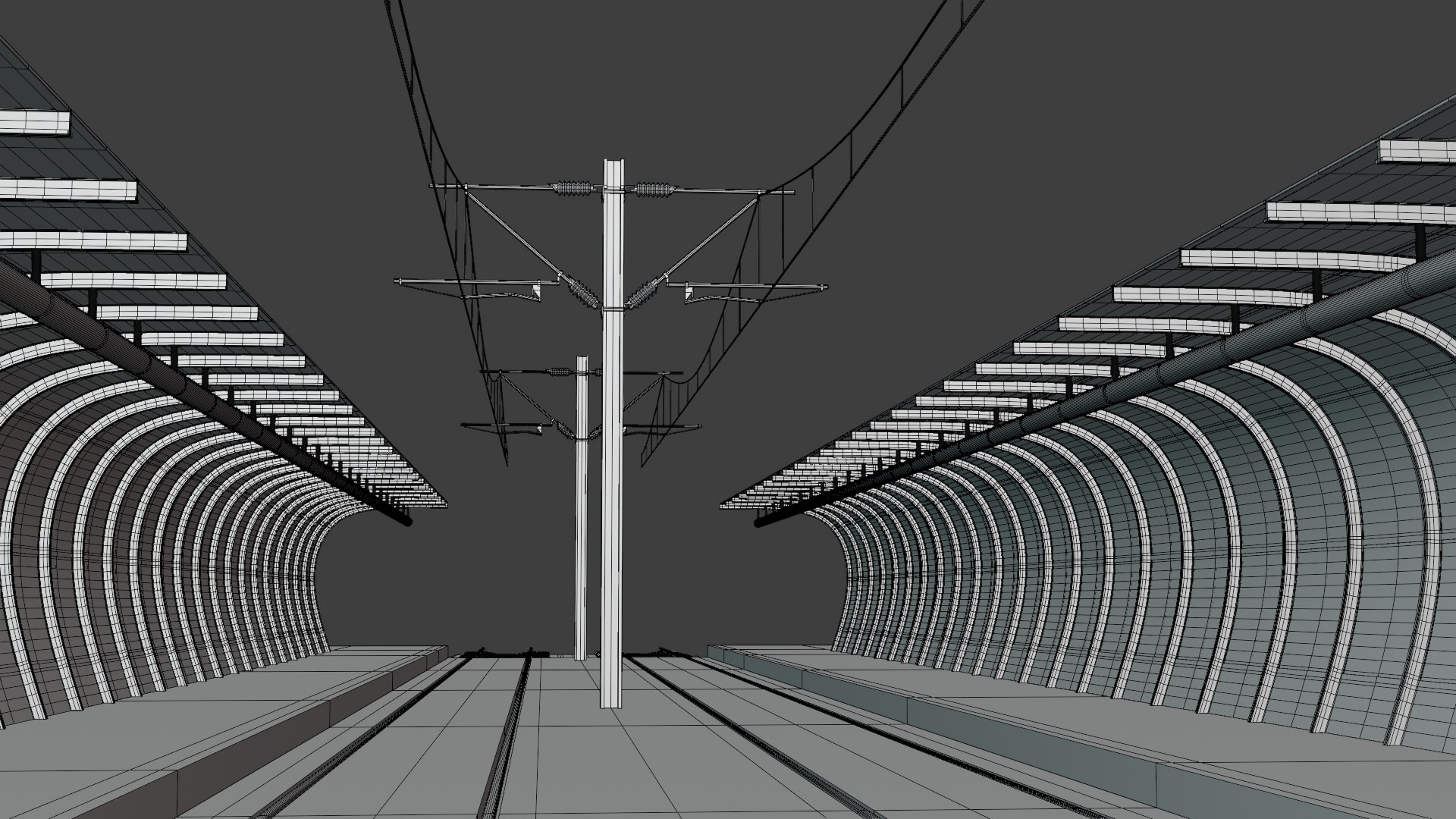 3D Tram Stop Model - TurboSquid 2136489