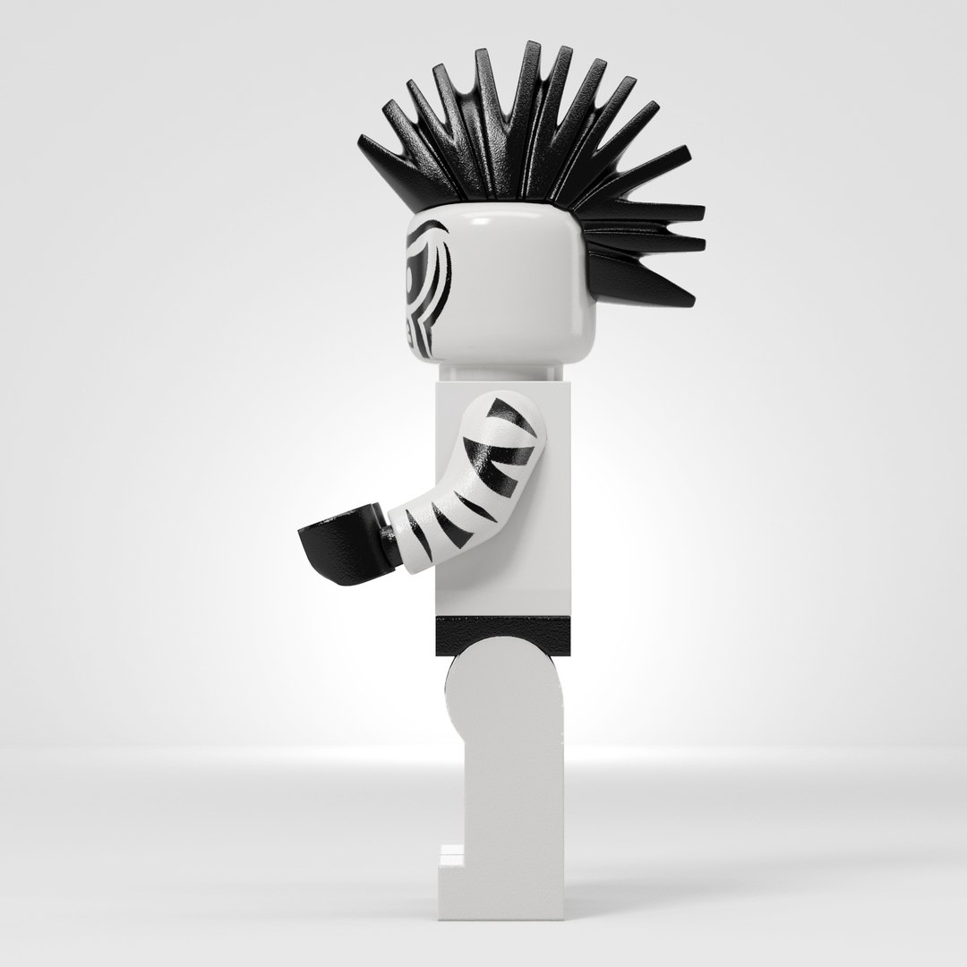 3D Lego Zebra Man Animation - TurboSquid 1376905