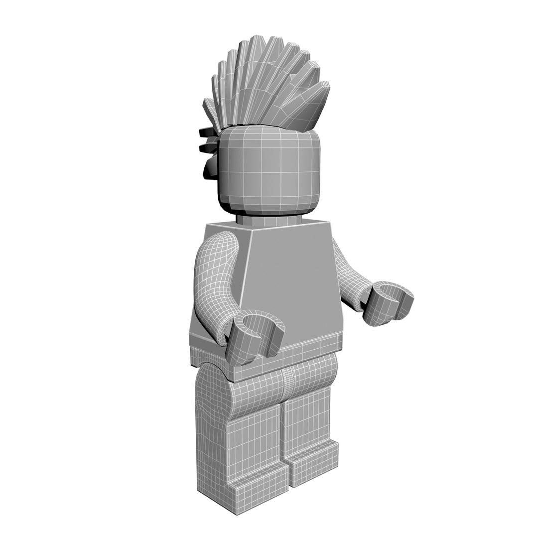 3D Lego Zebra Man Animation - TurboSquid 1376905