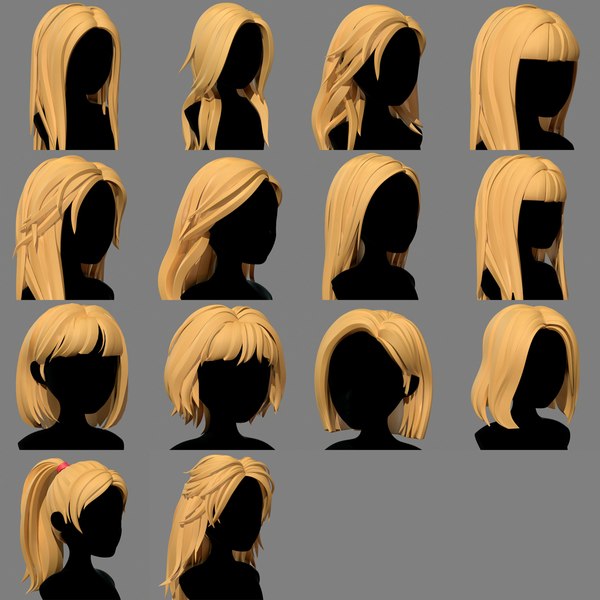 Hair 3D Models for Download | TurboSquid