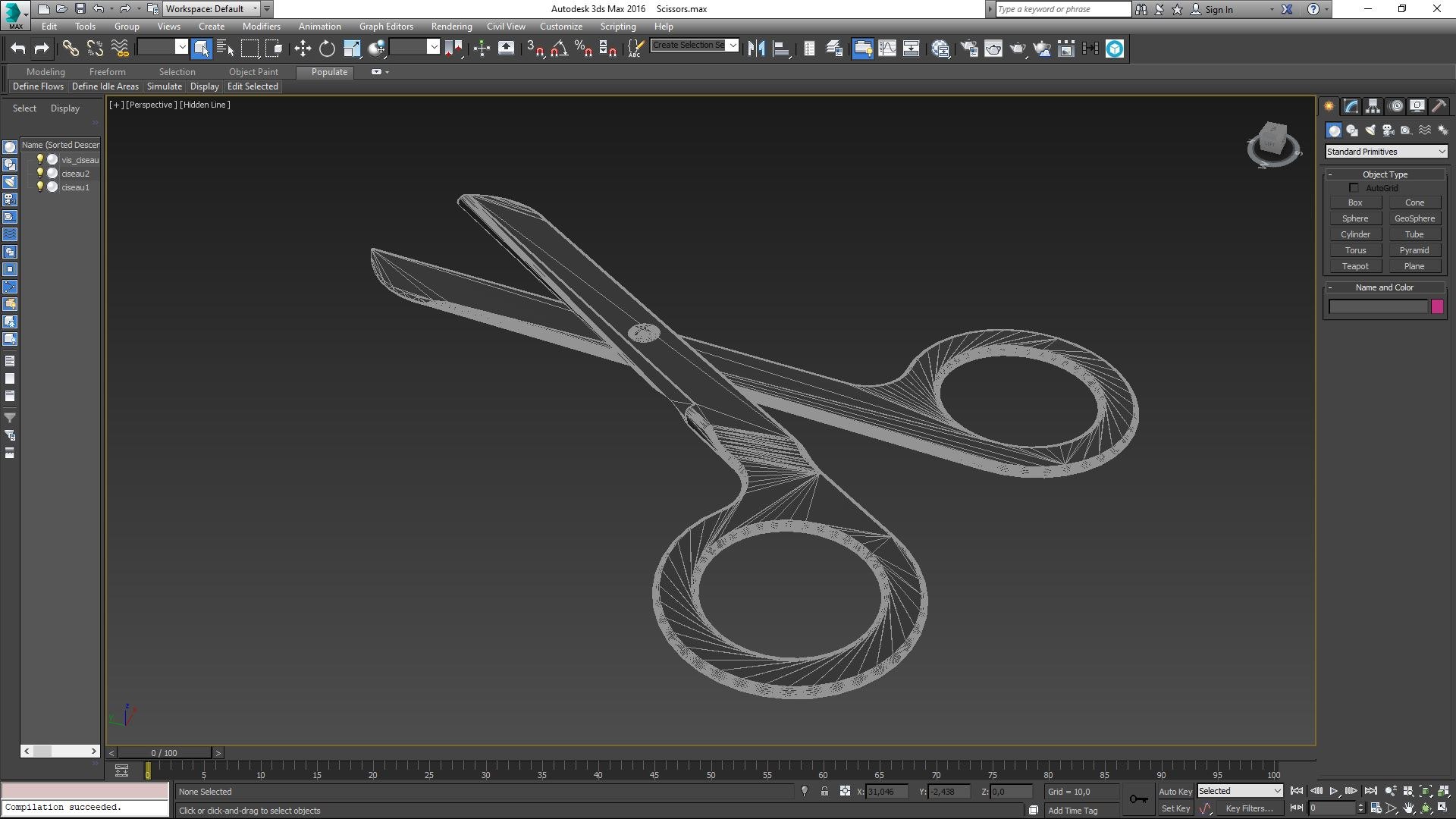 Scissors 3D Model - TurboSquid 2333251