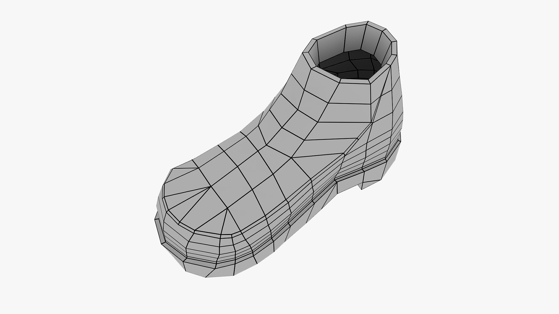 Shoe Base Mesh 3 Model - TurboSquid 2152909