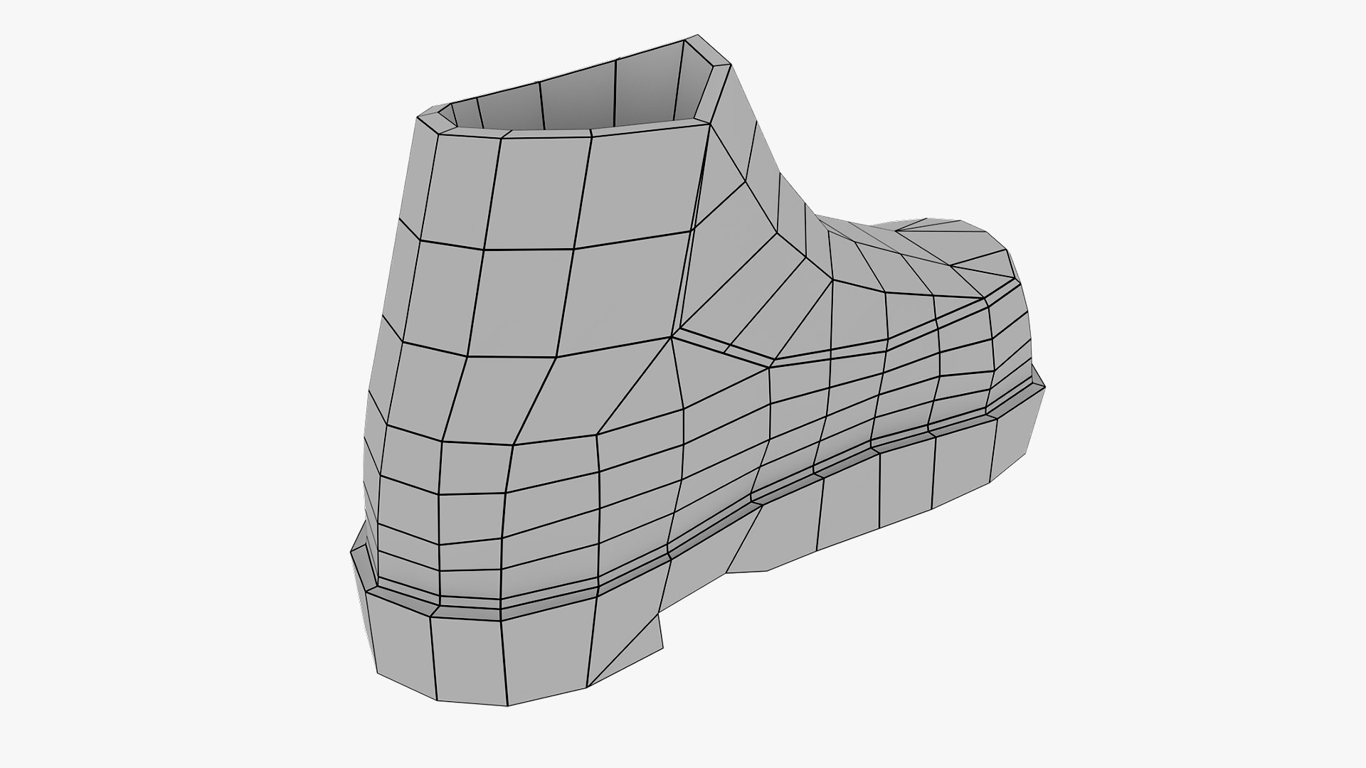 Shoe Base Mesh 3 Model - TurboSquid 2152909