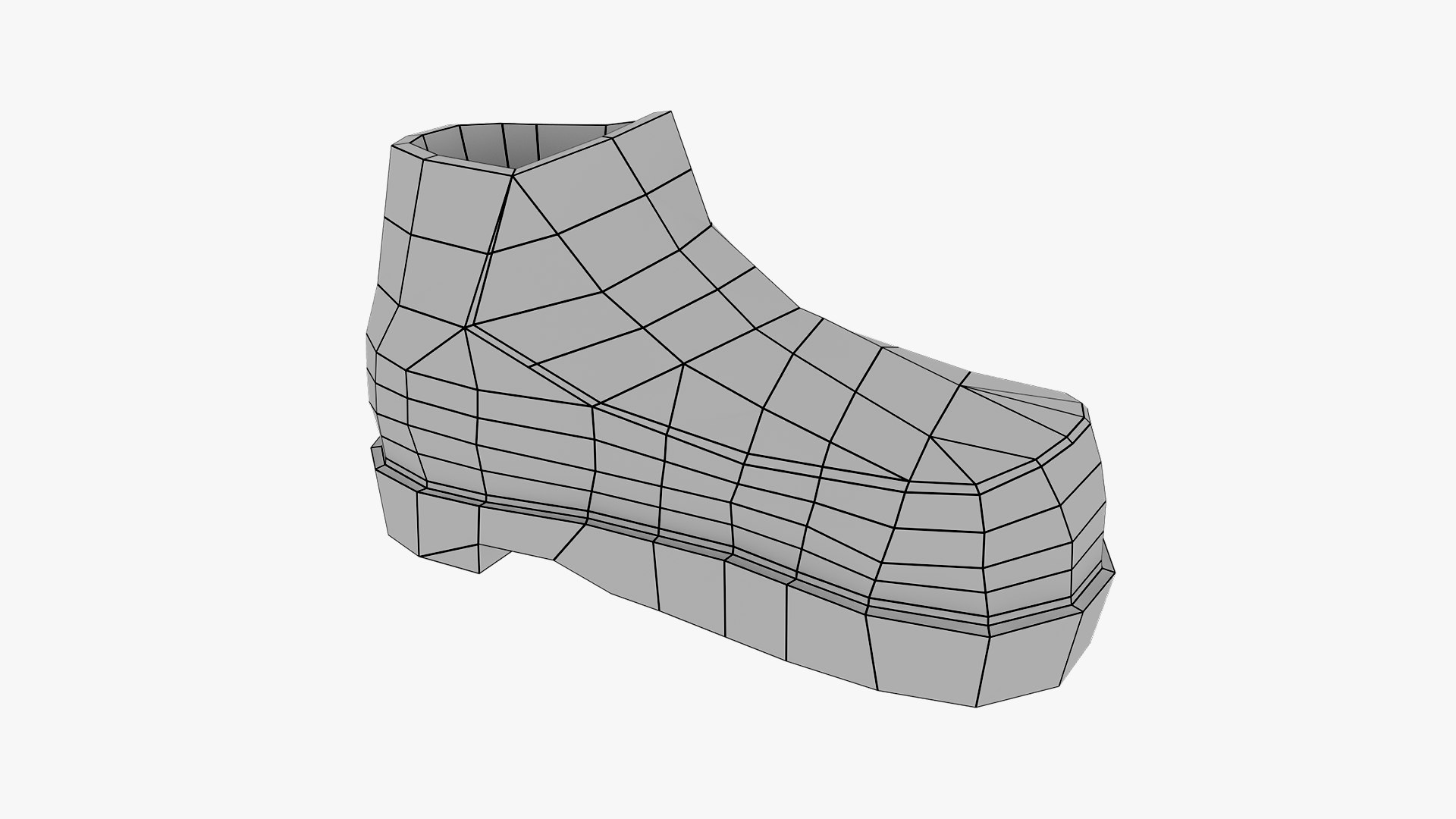 Shoe Base Mesh 3 Model - TurboSquid 2152909